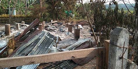 တနင်္သာရီ တုံမခါရွာက နေအိမ်တလုံး မီးရှို့ခံရ၊ ကံပေါက်ဒေသခံတဦးကို စစ်တပ