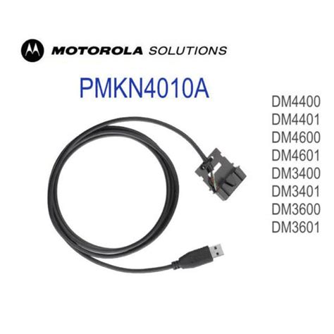 Motorola Pmkn4010a Dm3400 And Dm4400 Programming Cable Alafone
