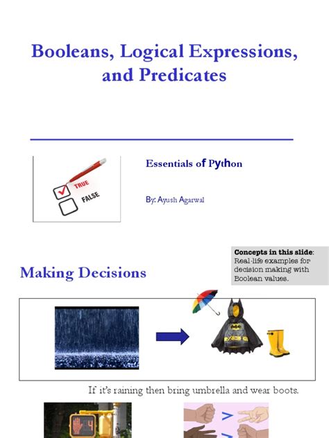 lec booleans pdf boolean data type logic