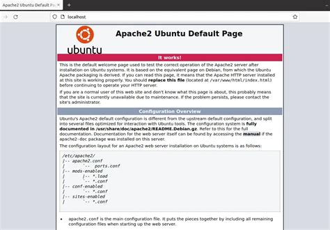 Installing Lamp Server On Localhost On Ubuntu