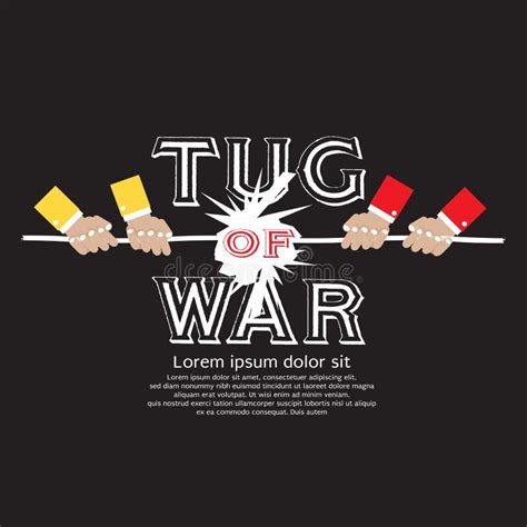 Tug Of War Stock Vector Illustration Of Isolated Vector 37278697