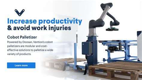 Vention Manufacturingautomation Map Palletizer Cobot Automation