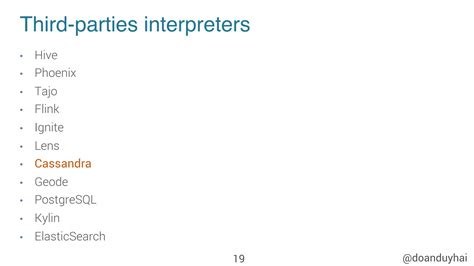 Apache Zeppelin The Missing Component For The Big Data Ecosystem Ppt