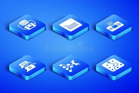 Set Neural Network Artificial Intelligence Robot Chat Web Developer