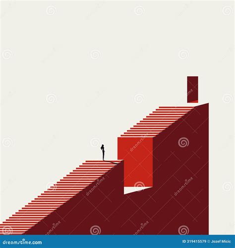Business Challenge And Solution Vector Concept Symbol Of Overcoming Creativity Bridge Gaps