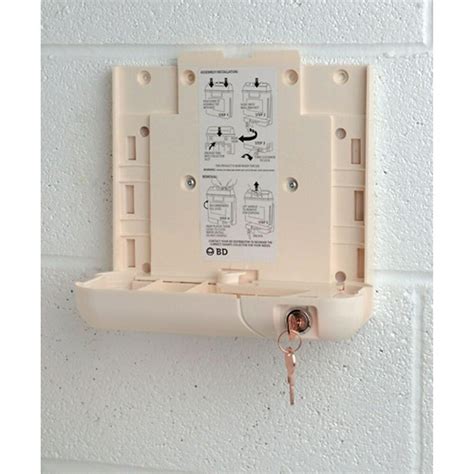 Locking Wall Bracket For Sharps Container — Classic Health