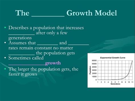exponential growth and logistic growth model flashcards quizlet