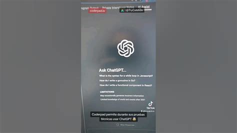 Coderpad Permite Durante Sus Pruebas Técnicas Usar Chatgpt 🤯 Coderpadteam Youtube