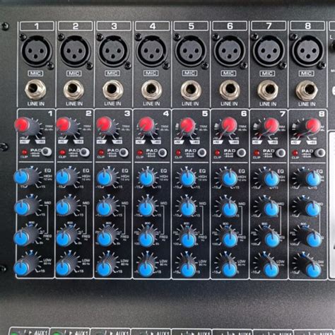 Proeurotech Pmx P8650x4 เพาเวอร์มิกเซอร์ At Prosound