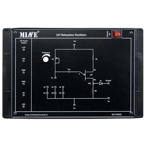 UJT Relaxation Oscillator MI PW03 Mine Instruments Pvt Ltd
