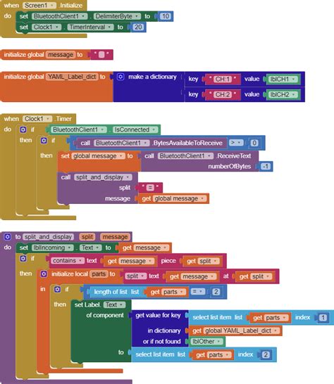 How To Split Data Received From Arduino Mit App Inventor Help Mit App Inventor Community