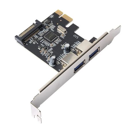 Pcie To Usb30 Expansion Card 2 Port Fast Speed Desktop Usb30
