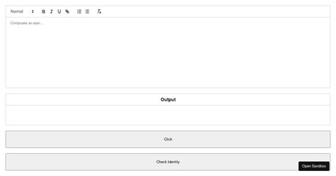 Quill Table Module Examples CodeSandbox