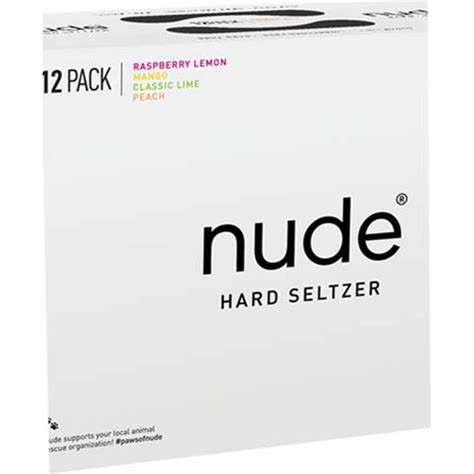 Nude Hard Seltzer Mix Pack 12 Fl Oz Delivery Or Pickup Near Me Instacart