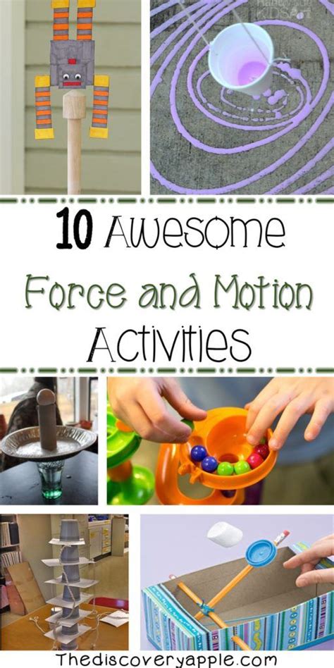 10 Awesome Force And Motion Activities And Extra Resources The