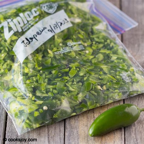 Cooks Joy How To Freeze Jalapenos Freezing Jalapenos