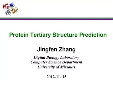 Ppt Protein Tertiary Structure Prediction Powerpoint Presentation