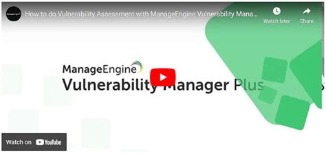 Vulnerability Assessment Tools Checklists ManageEngine Vulnerability Manager Plus