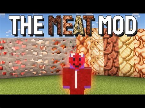 The Meat Mod Aka Meat Mania 1218 Fabric Mod Minecraft Mod