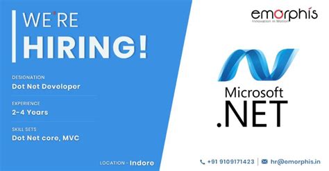 Aditi K On Linkedin Hiringalerts Hiringdevelopers Dotnetdevelopers Dotnet Indorejobs