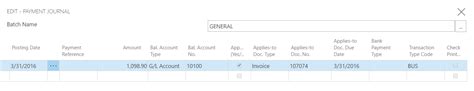 Dynamics 365 For Financials Issue And Void Checks Logan Consulting