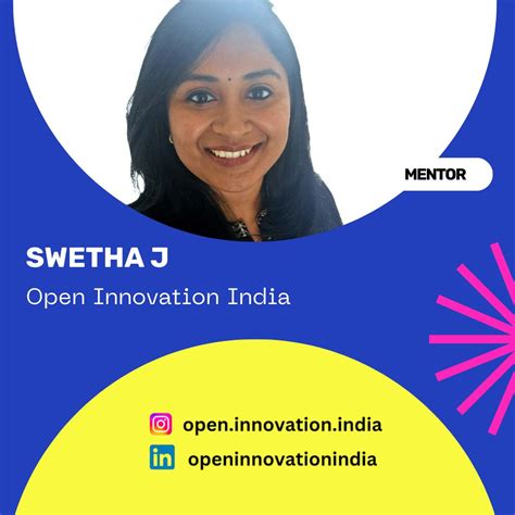 Swetha J On Linkedin Mentorship Innovation Community