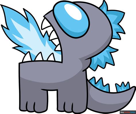 Simple Godzilla Drawing