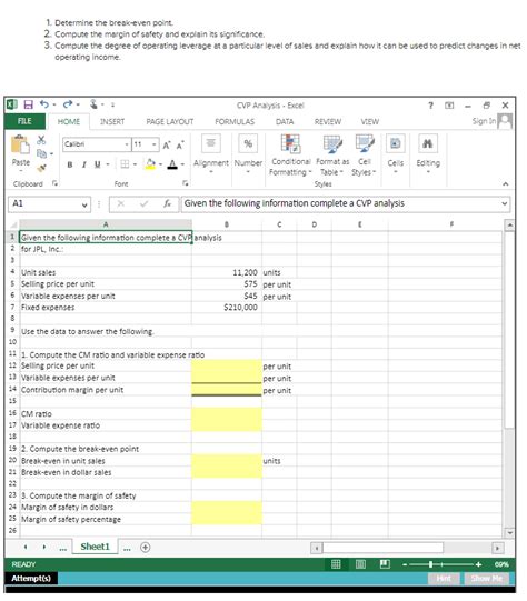 Solved Determine The Break Even Point Compute The Chegg