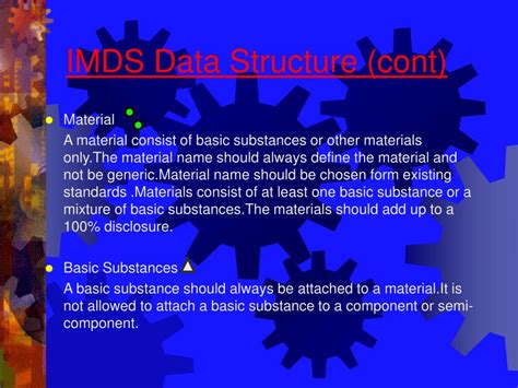 Ppt International Material Data System Imds Powerpoint Presentation Id 751840