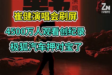 视频号再度破圈，崔健演唱会吸引超4500万观众，创直播最高纪录 凤凰网视频 凤凰网