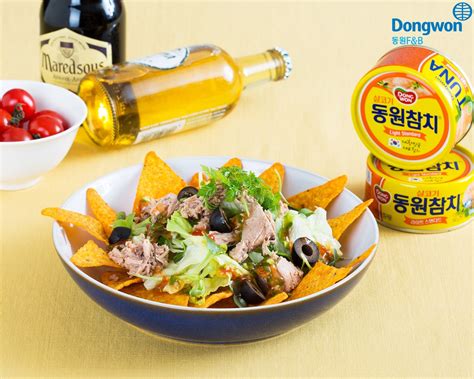 참치 나초 샐러드