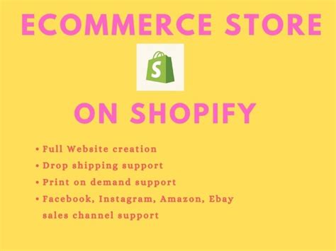 a completed shopify store upwork