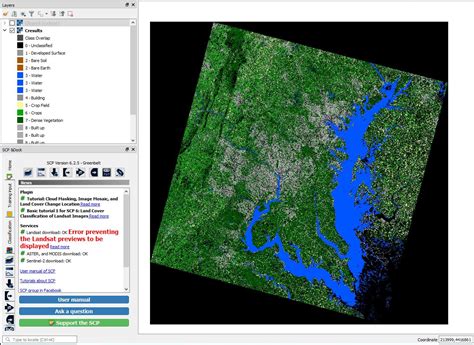 How To Crop Tiff Image Without Losing Classes In Qgis 32 Geographic