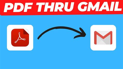 How To Send A PDF File Through Email YouTube