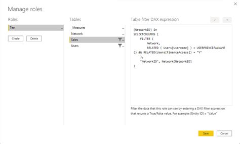 Solved Help With Dax Expression In Rls Microsoft Fabric Community