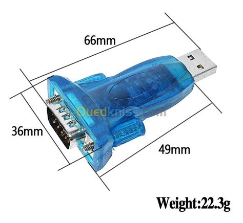Adaptateur Db9 Hl 340 Usb Vers Rs232 Arduino البليدة