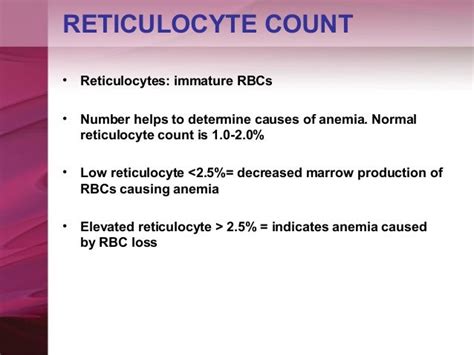 Cbp 3complete Blood Picture