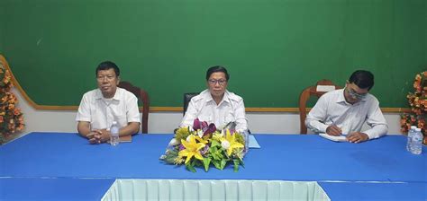 លោក ង៉ែត ឡឹង ប្រធានមន្ទីរអប់រំ យុវជន និងកីឡាខេត្ត បានអញ្ជើញជាអធិបតីភាព ដឹកនាំកិច្ចប្រជុំស្តីពី