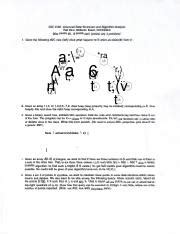 Test2014 PDF CSC 3102 Adva Nced Data Structures And Algorithm
