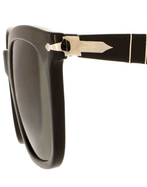 Persol Persol Wayfarer Sunglasses In Black For Men Lyst