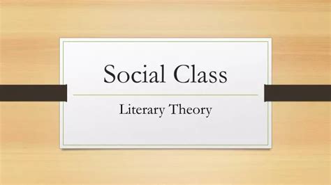 Ppt Social Class Powerpoint Presentation Free Download Id 2652367