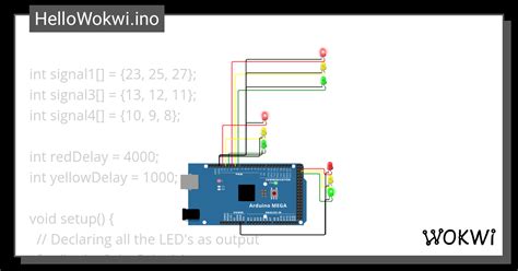 Simpang 3 Depan Kampus Asriani O Wokwi Esp32 Stm32 Arduino