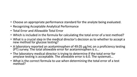 Method Verification Medical Laboratories Pptx