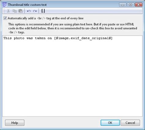 Multi Line Text Editor