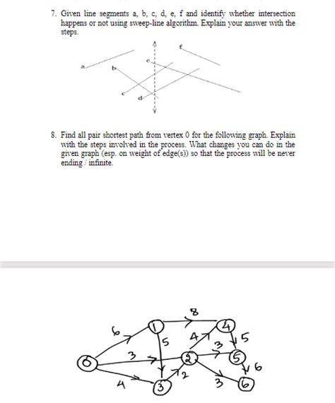 Solved 7 Given Line Segments Abcdef And Identify