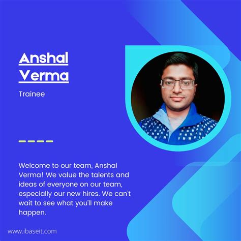 Ibaseit On Linkedin Newjoinee Trainee Ibaseit