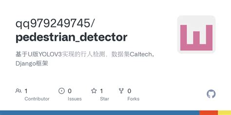 Github Qq Pedestrian Detector U Yolov Caltechdjango