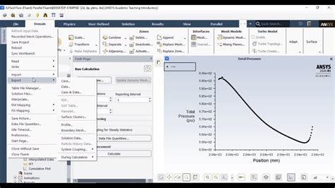 How To Plot A Graph In Ansys Fluent 2d Basic Tutorial Xy Plot Youtube