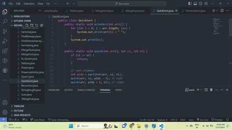 Learned About Divide And Conquer Merge Sort Quick Sort Lalit