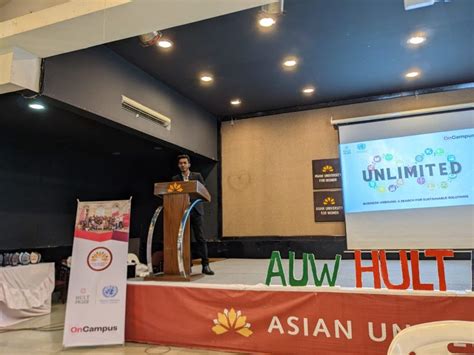 Had An Energizing Time At The Grand Finale Of The Hultprize At Auw On Campus Round I Had The